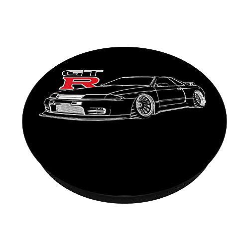 JDM CAR line art R32 PopSockets PopGrip: Swappable Grip for Phones & Tablets