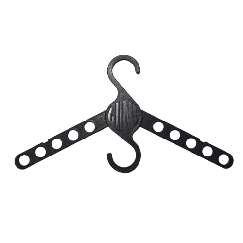 Wing Smart Hanger, Fits Adult & Kid Clothes Sizes, Space Saving & Multi Hanging, 10 Pack Black