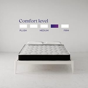 Signature Sleep Italian Made Vitality 8" Independently Encased Coil with Charcoal Infused Memory Foam Hybrid Mattress, Full Size