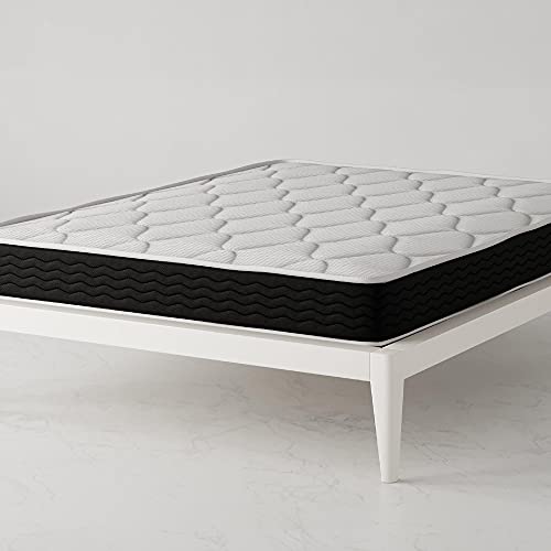 Signature Sleep Italian Made Vitality 8" Independently Encased Coil with Charcoal Infused Memory Foam Hybrid Mattress, Full Size