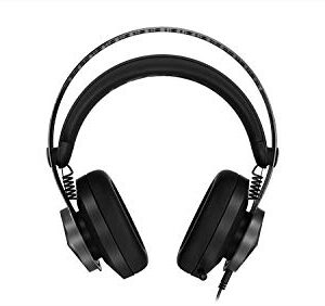 Lenovo Legion H500 PRO 7.1 Surround Sound Gaming Headset, Noise-Cancelling Mic, Memory Foam & PU Leather Earcups, Stainless Steel Headband, PC, PS4, Xbox One, Nintendo Switch, GXD0T69864, Black