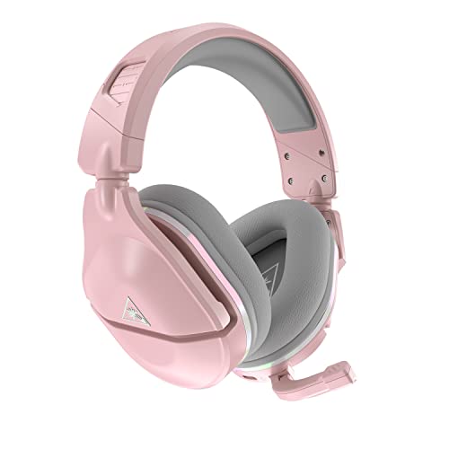 Turtle Beach Stealth 600 Gen 2 MAX Wireless Multiplatform Amplified Gaming Headset for Xbox Series X|S, Xbox One, PS5, PS4, Nintendo Switch, PC, and Mac with 48+ Hour Battery – Pink