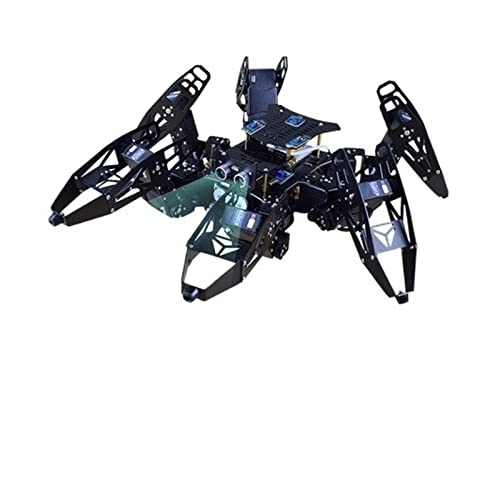 Spider Robot Six-Legged Robot Kit, Secondary Development Kit Bracket Graphical Programming Spider Bionic Gifts Coding Robotics ( Color : Profession Finished )