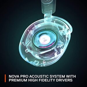 SteelSeries Arctis Nova Pro Wireless Xbox Multi-System Gaming Headset - Premium Hi-Fi Drivers - Active Noise Cancellation Infinity Power System - Stealth Mic - Xbox, PC, PS5, PS4, Switch, Mobile