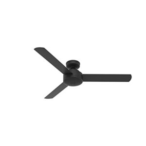 hunter fan company 50810 presto ceiling fan, 52, matte black