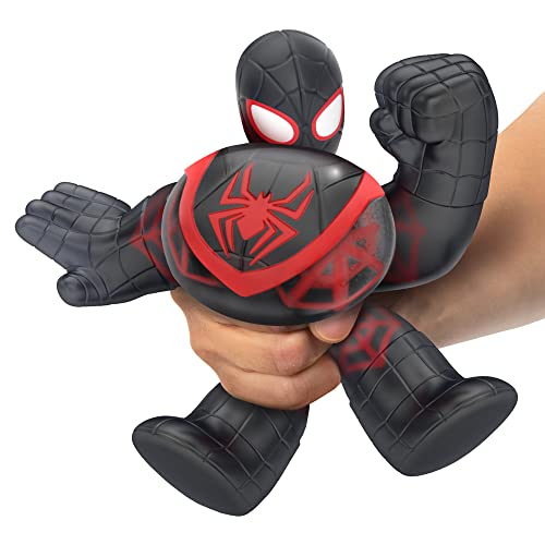 Heroes of Goo Jit Zu Marvel 2 Pack - Radioactive Spiderman and Miles Morales. Squishy, Stretchy, Gooey Heroes