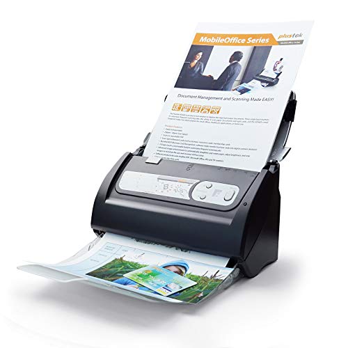 Plustek SmartOffice PS286 Plus Document Scanner for PC and Mac, Twain Support and Citrix Ready