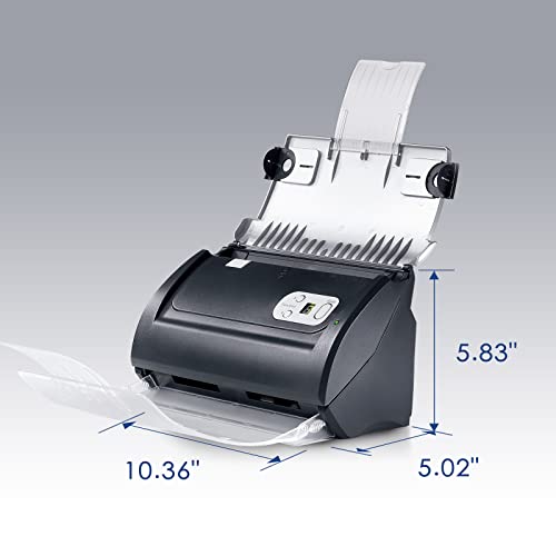 Plustek SmartOffice PS286 Plus Document Scanner for PC and Mac, Twain Support and Citrix Ready