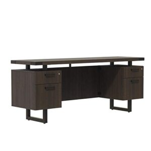 safco mirella free standing credenza, bf/bf