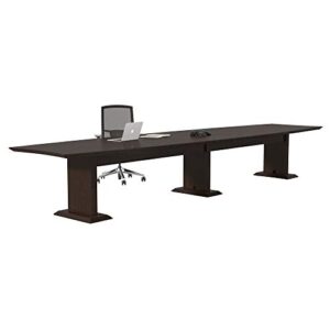 Safco Products Safco 192" Rectangle Conference Table - Textured Mocha - Sterling Series