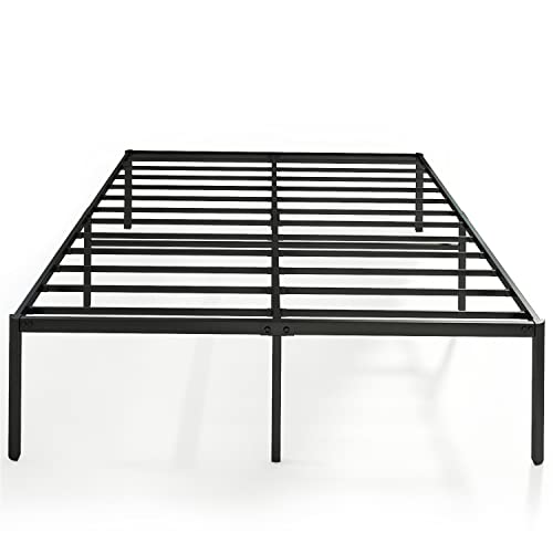 BedStory 16 Inch Queen Size Bed Frame - Heavy Duty Metal Platform Bed Frame - Easy Assembly, No Box Spring Needed - Curved Bed Legs Design to Avoid Injury - Supports Up to 2500 Lbs