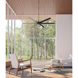 Westinghouse Lighting 7224800 Widespan Industrial Ceiling Fan with Remote, 100 Inch, Matte Black