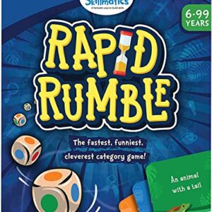 Skillmatics Board Game - Rapid Rumble, Educational and Clever Category Game, Gifts for Kids, Teens & Adults