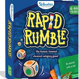 Skillmatics Board Game - Rapid Rumble, Educational and Clever Category Game, Gifts for Kids, Teens & Adults