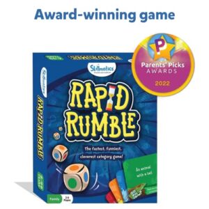 Skillmatics Board Game - Rapid Rumble, Educational and Clever Category Game, Gifts for Kids, Teens & Adults