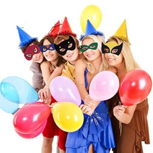 Superhero Masks Party Favors for Kid, 35 Pieces Superhero Cosplay Masks for Birthday Party, Superhero Party Masks Children Masquerade Cosplay Eye Masks