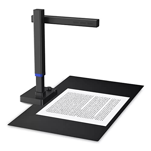 ZSEDP Portable Document & Book Scanner, Remote Learning for School Education, 13MP, OCR Function for Window