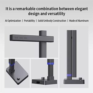 ZSEDP Portable Document & Book Scanner, Remote Learning for School Education, 13MP, OCR Function for Window