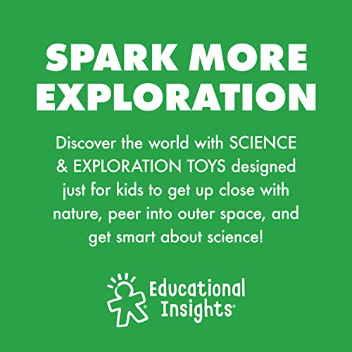 Educational Insights GeoSafari Jr. Kidscope, Kids Microscope, STEM Toy, Gift For Boys & Girls, Ages 5+