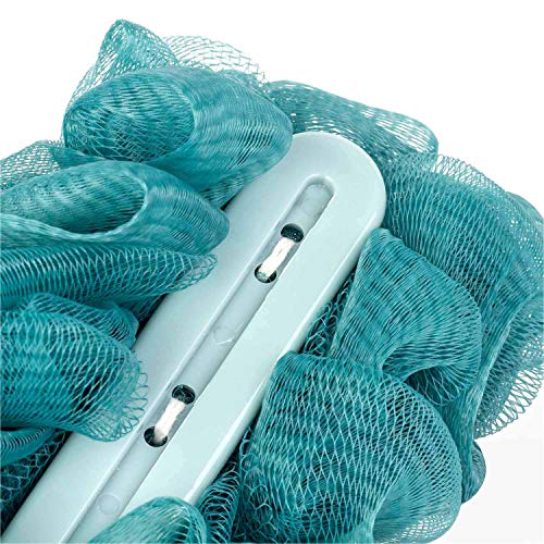 Arswin Back Scrubber for Shower,Loofah Long Handle Bath Body Brush,Soft Nylon Mesh Sponge for Shower,Loofah On a Stick for Men Women,Exfoliating Scrub Cleaning Luffa for Elderly