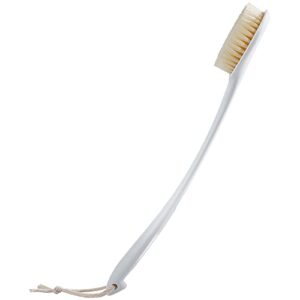 back brush long handle for shower, never mold shower back brush back scrubber for shower,back brush for shower for for men & women(white)