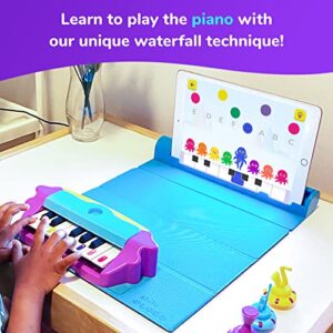 Plugo Tunes by PlayShifu - Piano Learning Kit | Musical STEAM Toy for Ages 4-10 - Music Instruments Gift for Boys & Girls (Works with iPads, iPhones, Samsung tabs/Phones, Kindle Fire)