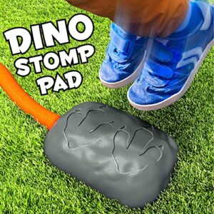 MindSprout Dino Blasters | Rocket Launcher for Kids - Launch up to 100 ft. Birthday Gift, for Boys & Girls Age 3 4 5 6 7 Years Old - Outdoor Toys, Family Fun, Dinosaur Toy, Kids (Patent Pending)