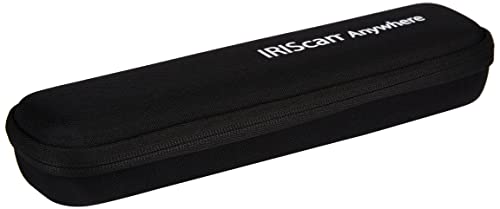 IRIS 458934 IRIScan Anywhere 5 Wireless Mobile Scanner Hard Protective Travel Case Carrying Bag Black