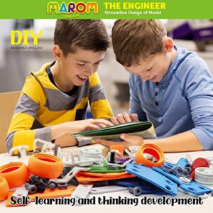 Building Toys STEM Toys for 6 7 8 9 10 Year Old Boys Gifts Educational Building Toys for Boys Age 6-8 Year Old Boy Best Birthday Toys for Kids 5-7 Building Toys for Boys 8-12 Engineering Building Kit