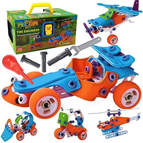 Building Toys STEM Toys for 6 7 8 9 10 Year Old Boys Gifts Educational Building Toys for Boys Age 6-8 Year Old Boy Best Birthday Toys for Kids 5-7 Building Toys for Boys 8-12 Engineering Building Kit