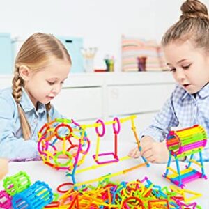 Fun toys 560 PCS Building Blocks Set, Different Shape Educational Construction Engineering Set 3D Puzzle, Interlocking Creative Connecting Kit,Great Toy for Both Boys and Girls CMB-076