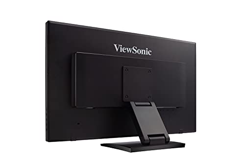 ViewSonic TD2760 27 Inch 1080p 10-Point Multi Touch Screen Monitor with Advanced Ergonomics RS232 HDMI and DisplayPort