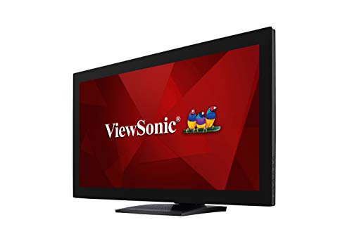 ViewSonic TD2760 27 Inch 1080p 10-Point Multi Touch Screen Monitor with Advanced Ergonomics RS232 HDMI and DisplayPort