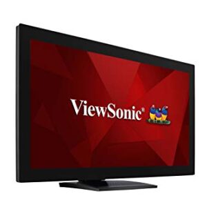 ViewSonic TD2760 27 Inch 1080p 10-Point Multi Touch Screen Monitor with Advanced Ergonomics RS232 HDMI and DisplayPort