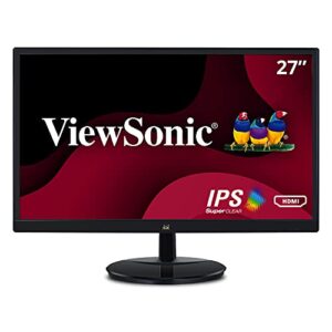 viewsonic va2759-smh 27 inch ips 1080p led monitor with hdmi and vga inputs