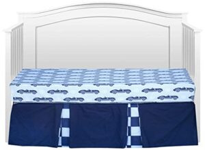 pam grace creations baby nursery crib bedding sets for boys, soft quality material with vibrant colors for a dream room, cars, 2 lbs, 3 pieces