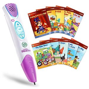 leapfrog leapreader system learn-to-read 10 book mega pack, pink