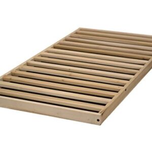 KD Frames Twin Trundle, Natural Wood