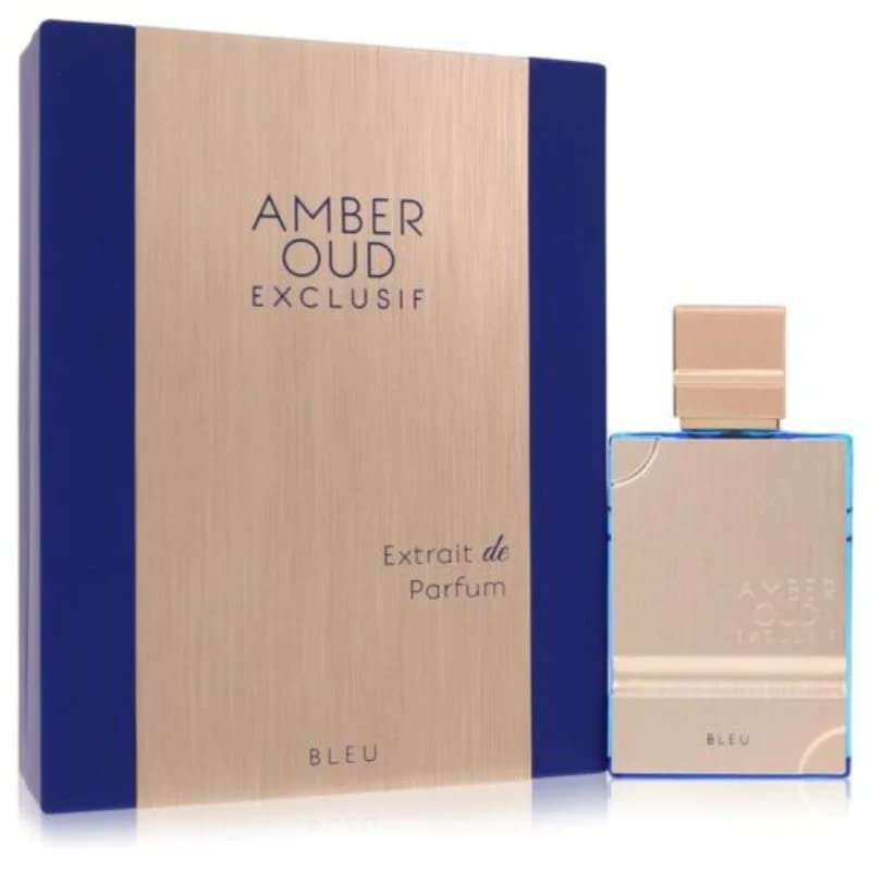 Al Haramain Orientica Amber Oud Execlusif Extrait De Parfum Bleu Eau De Parfum Spray for Men 2.0 Ounce