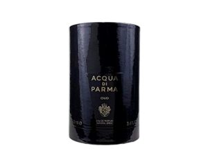 acqua di parma oud, 3.4 oz edp spray unisex, black