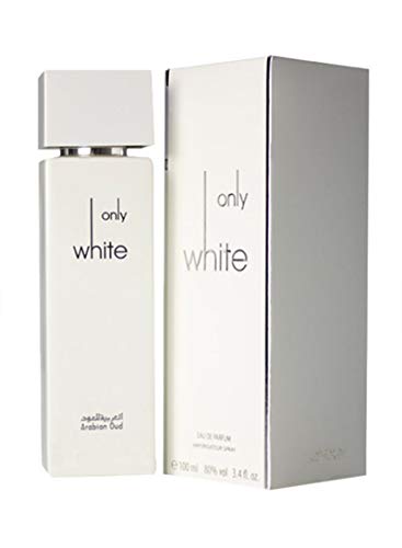 Only White for Men and Women (Unisex) - 100 ml |Fragrance Features Middle Note of a Layer of Musk and Coconut and Base Notes of Cardamom and Sandalwood| Everyday Wear |Luxurious Scent| by Arabian Oud