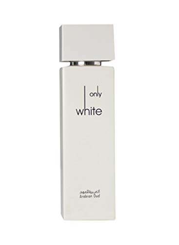 Only White for Men and Women (Unisex) - 100 ml |Fragrance Features Middle Note of a Layer of Musk and Coconut and Base Notes of Cardamom and Sandalwood| Everyday Wear |Luxurious Scent| by Arabian Oud