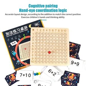 Multiplication Board Game Wooden Math Multiplication Board Game Children's Educational Toys Early Education Toys