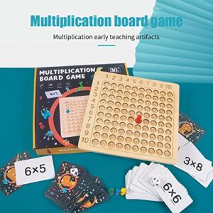 Multiplication Board Game Wooden Math Multiplication Board Game Children's Educational Toys Early Education Toys