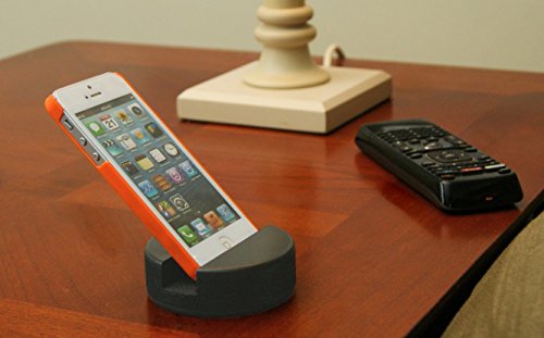 PUCKUPS - The Original Indestructible Hockey Puck Cell Phone Stand - The Best Universal Smartphone Stand. Compatible for All iPhone/Samsung/Google/LG Smartphones. Made from a Real Hockey Puck (1 Pack)