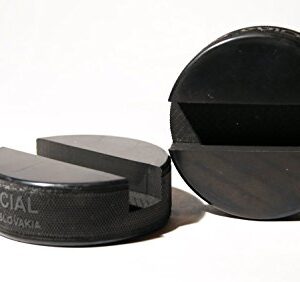 PUCKUPS - The Original Indestructible Hockey Puck Cell Phone Stand - The Best Universal Smartphone Stand. Compatible for All iPhone/Samsung/Google/LG Smartphones. Made from a Real Hockey Puck (1 Pack)