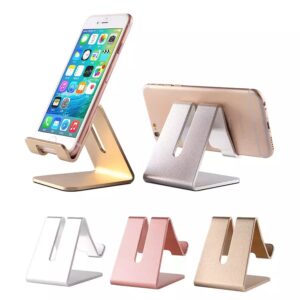 Aluminium Alloy Cell Phone Stand,Aluminum Desktop Stand Gold