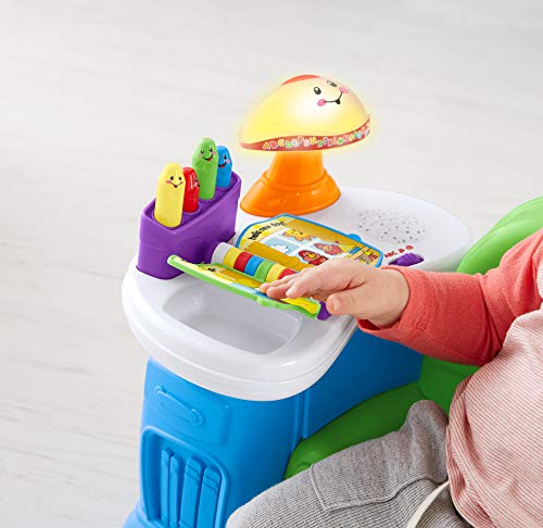 Fisher-Price Laugh & Learn Toddler Toy Song & Story Learning Chair with Music Lights and Activities for Ages 1+ Years