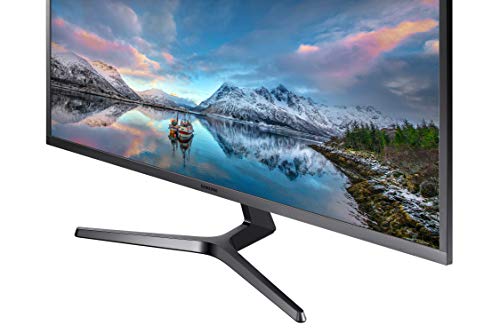 SAMSUNG 34-Inch SJ55W Ultrawide Gaming Monitor (LS34J550WQNXZA) – 75Hz Refresh, WQHD Computer Monitor, 3440 x 1440p Resolution, 4ms Response, FreeSync, Split Screen, HDMI, Black