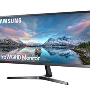 Samsung 34" Class Ultrawide Monitor with 21:9 Wide Screen, S34J552WQNXZA